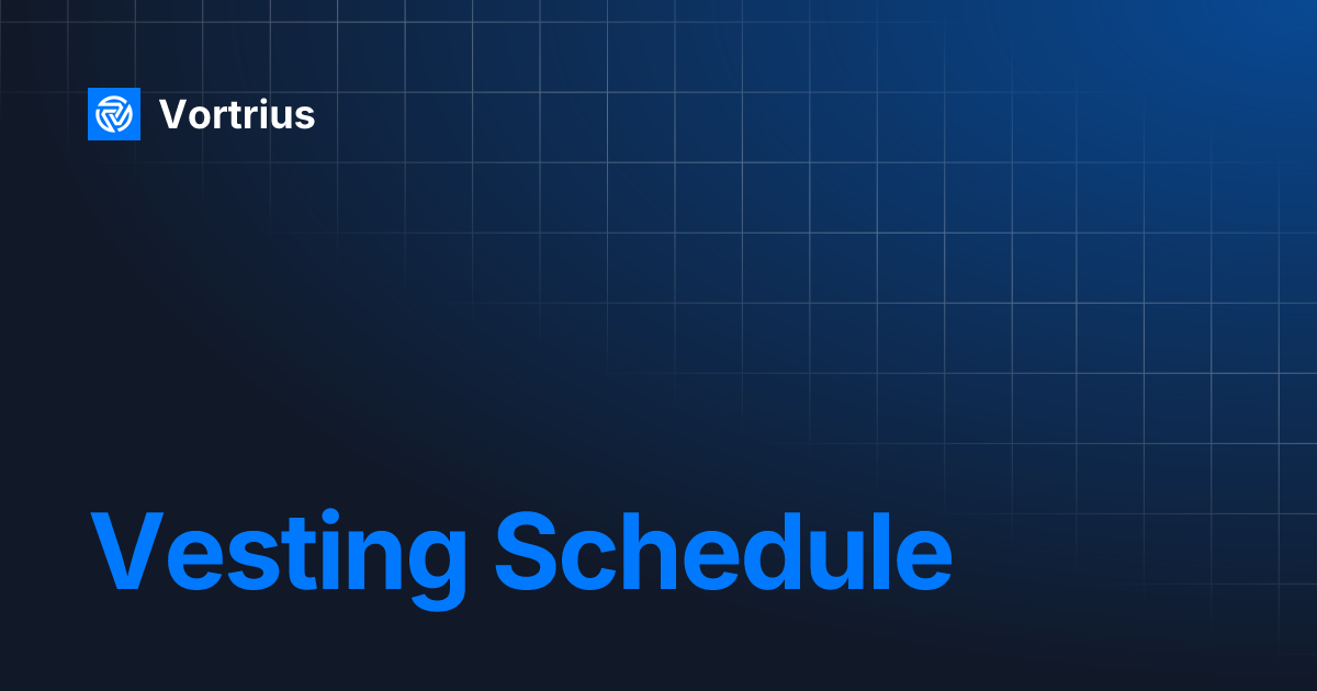 Vesting Schedule | Vortrius